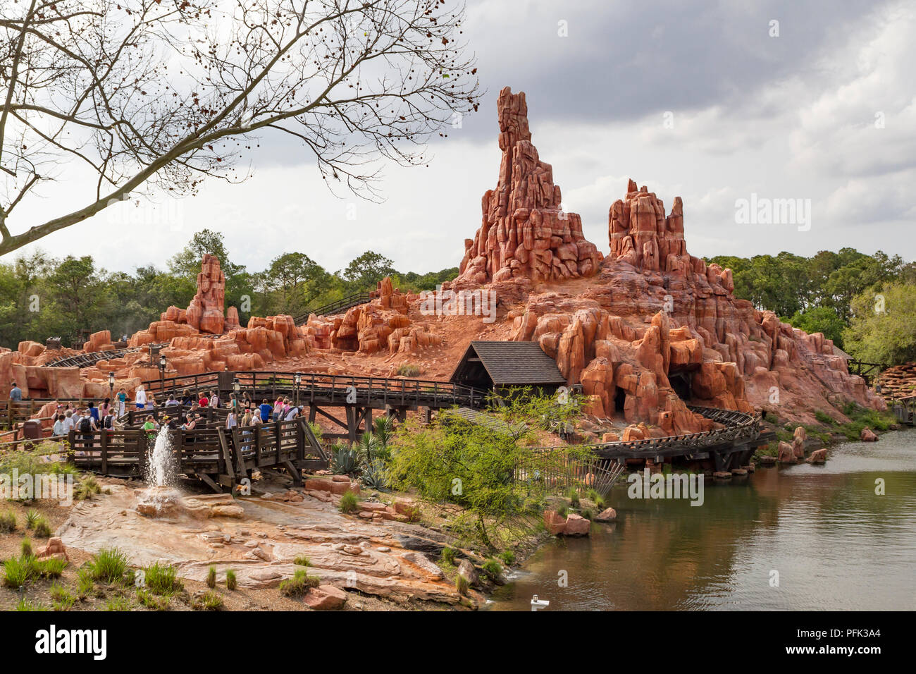Disney World Frontierland Stockfotos und -bilder Kaufen - Alamy