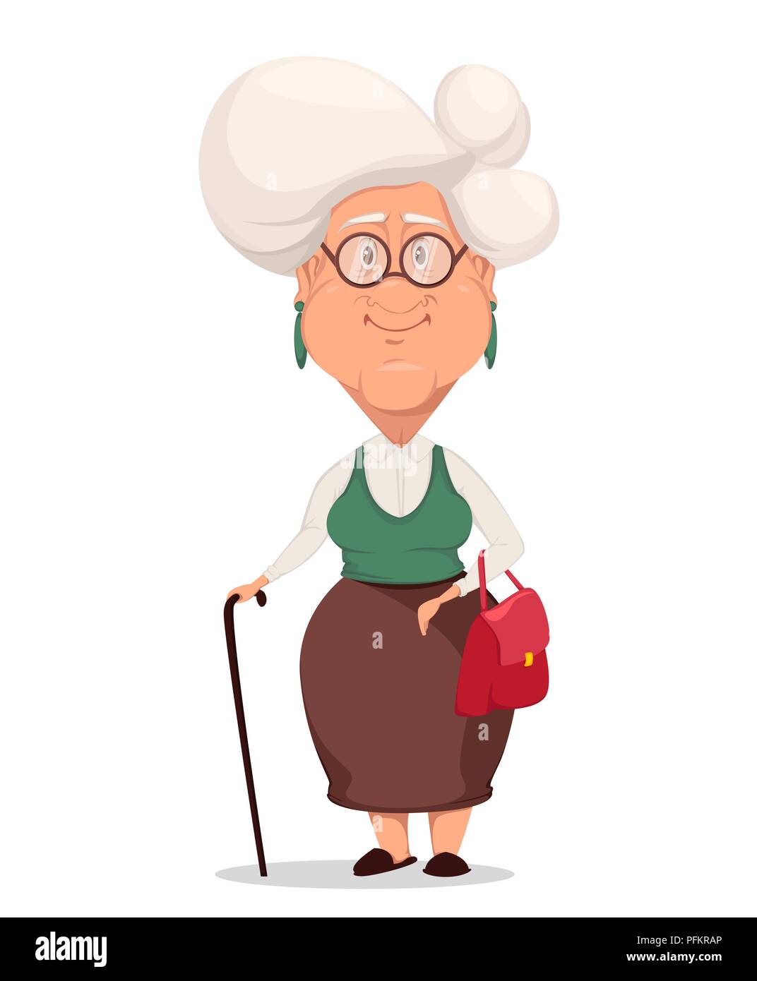 Cartoon oma -Fotos und -Bildmaterial in hoher Auflösung – Alamy