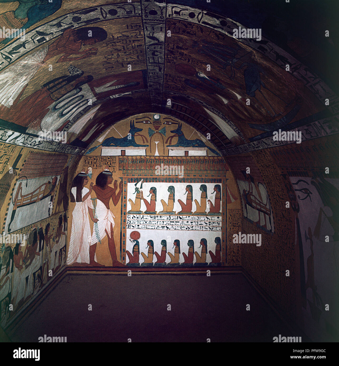 Tomb Sennedjem Deir El Medina Stockfotos und -bilder Kaufen - Alamy