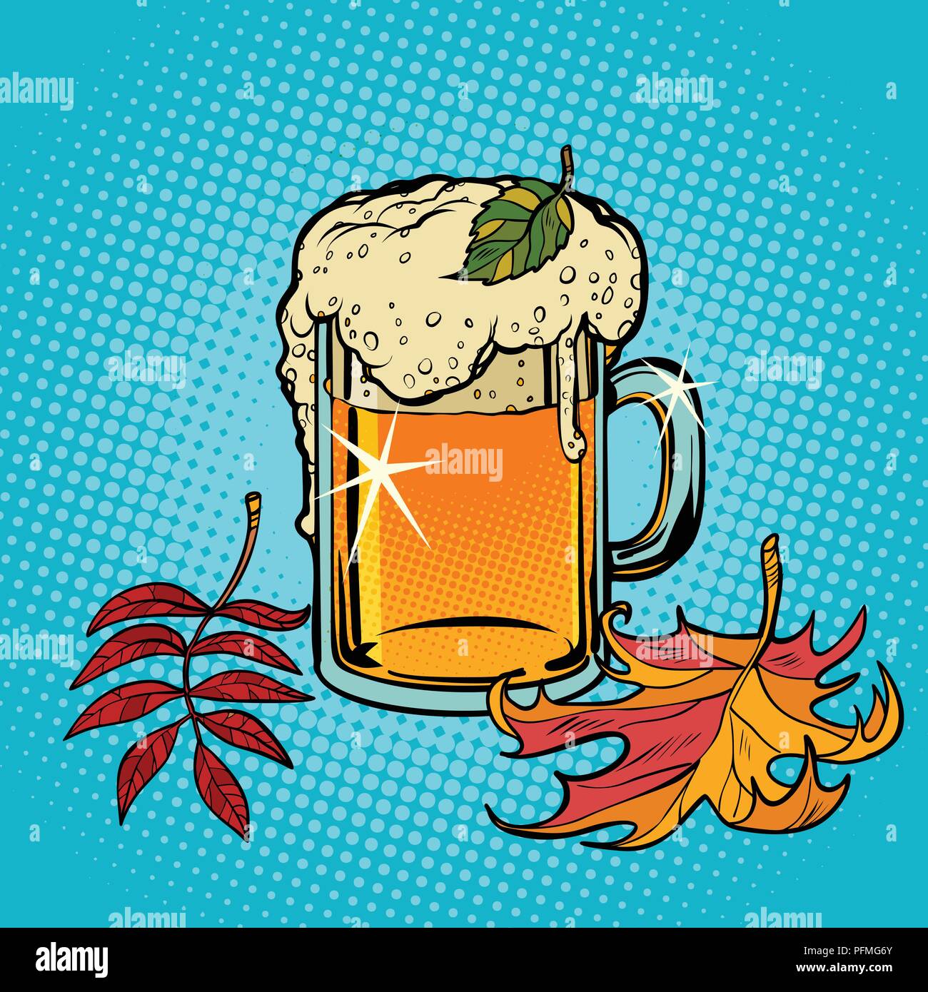 Bier vom fass zapfen illustration -Fotos und -Bildmaterial in hoher ...