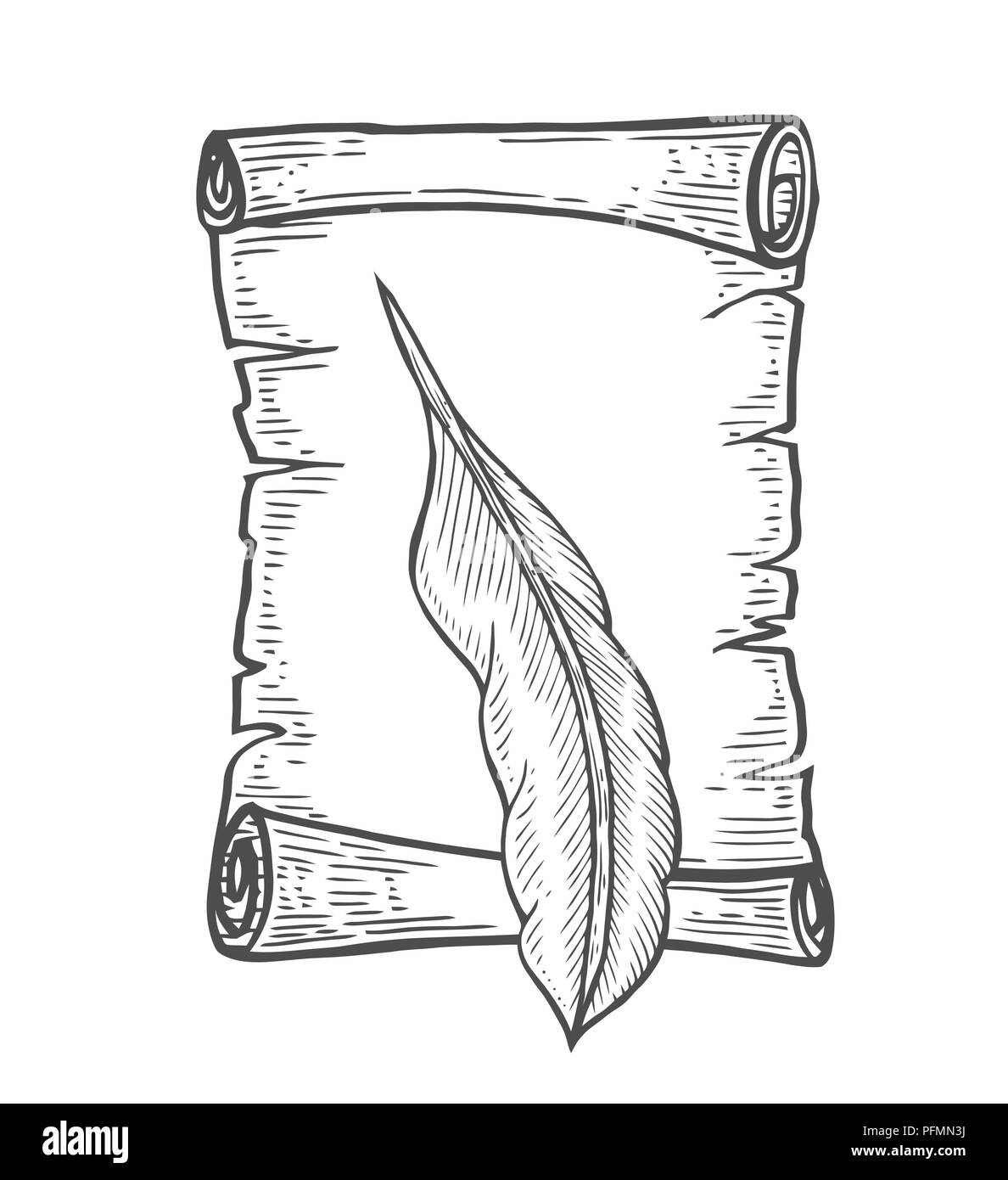 Alte Schriftrollen Stockfotos & Alte Schriftrollen Bilder - Alamy