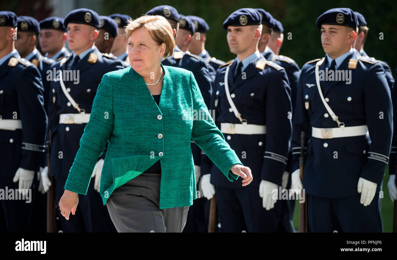 Berlin, Deutschland. 22 Aug, 2018. Bundeskanzlerin Angela Merkel (CDU ...