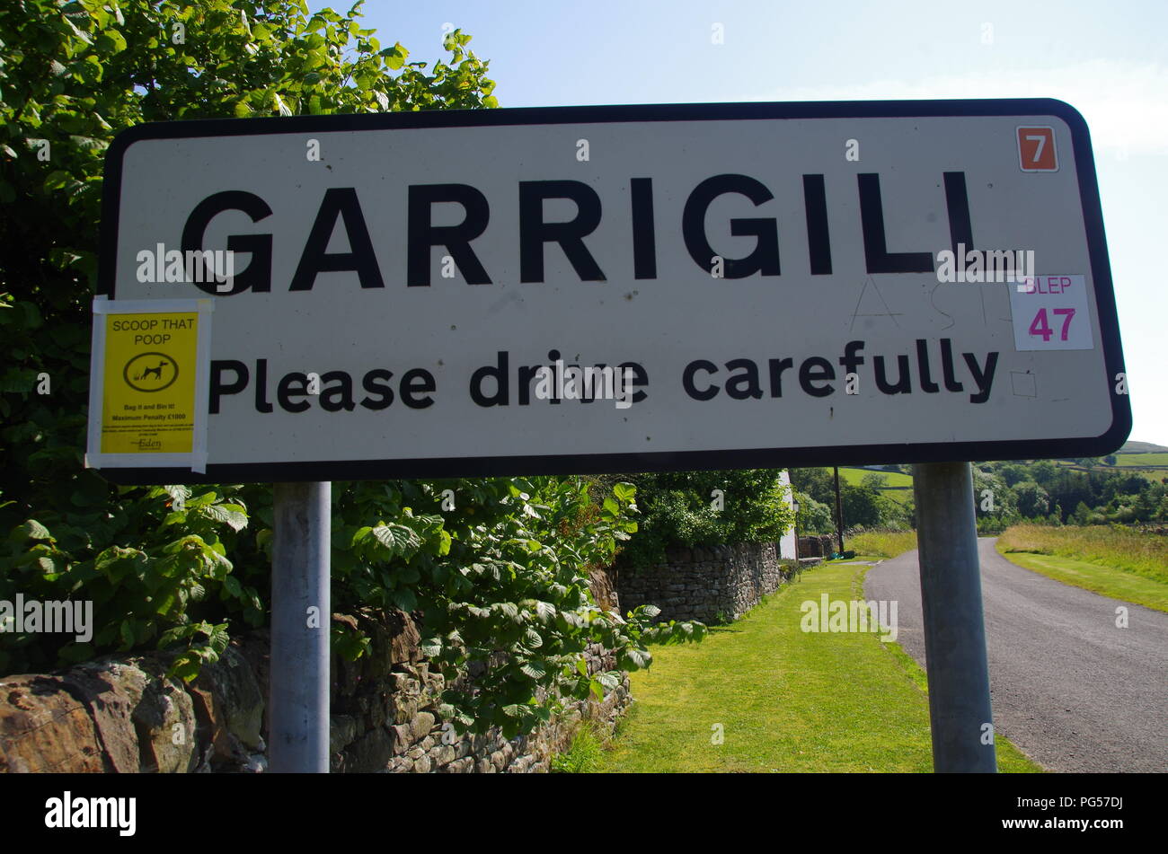 Garrigill. John O'Groats (Duncansby head) zu den Ländern Ende Ende ...