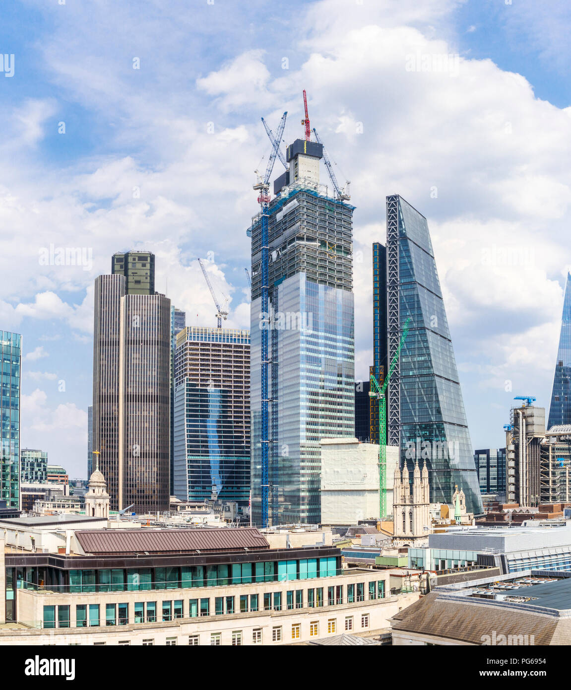 100 bishopsgate konstruktion -Fotos und -Bildmaterial in hoher ...
