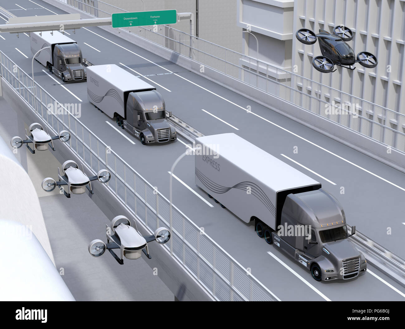 Auto lkw logistik -Fotos und -Bildmaterial in hoher Auflösung – Alamy