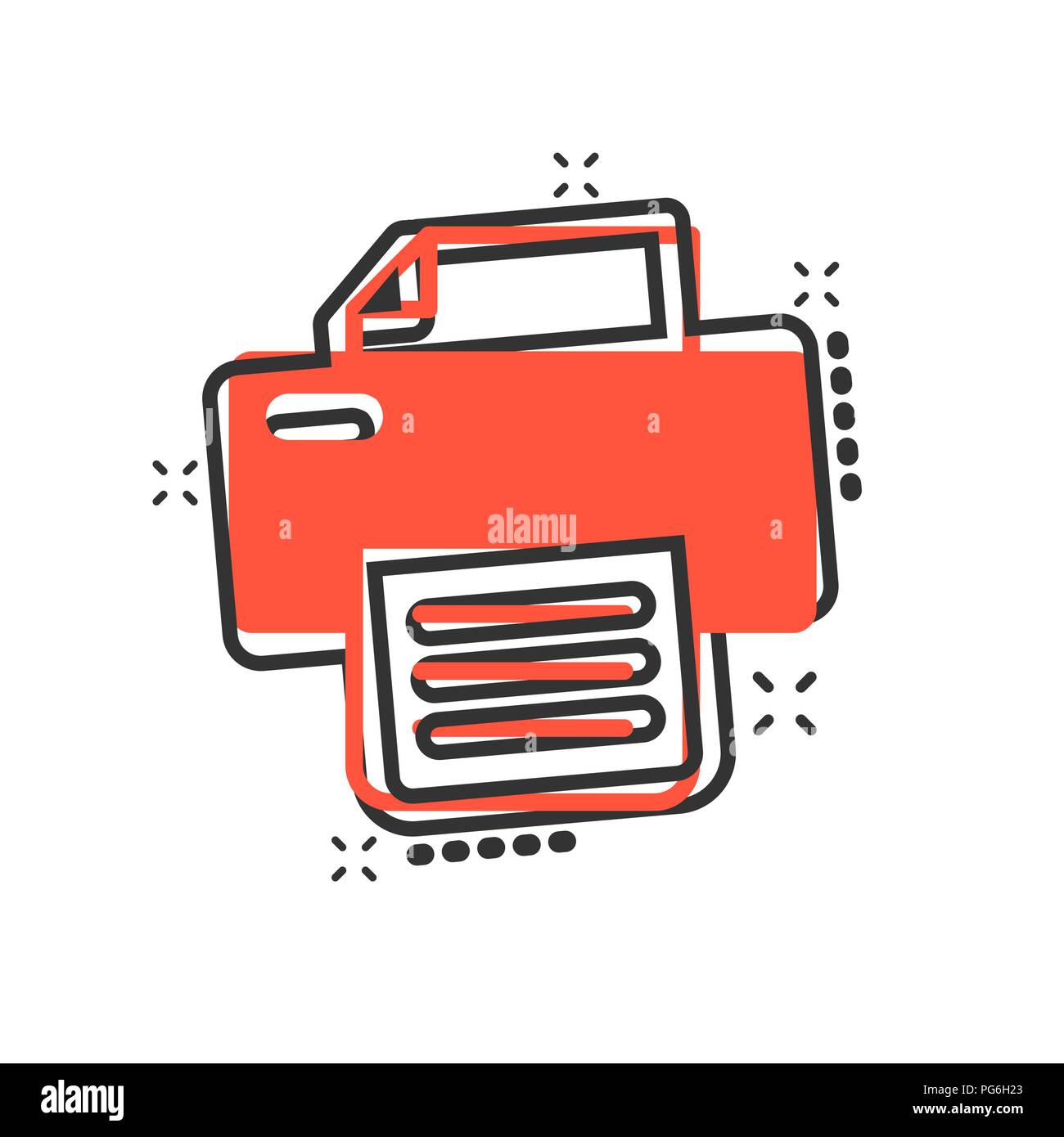 Drucker cartoon Stock-Vektorgrafiken kaufen - Seite 2 - Alamy