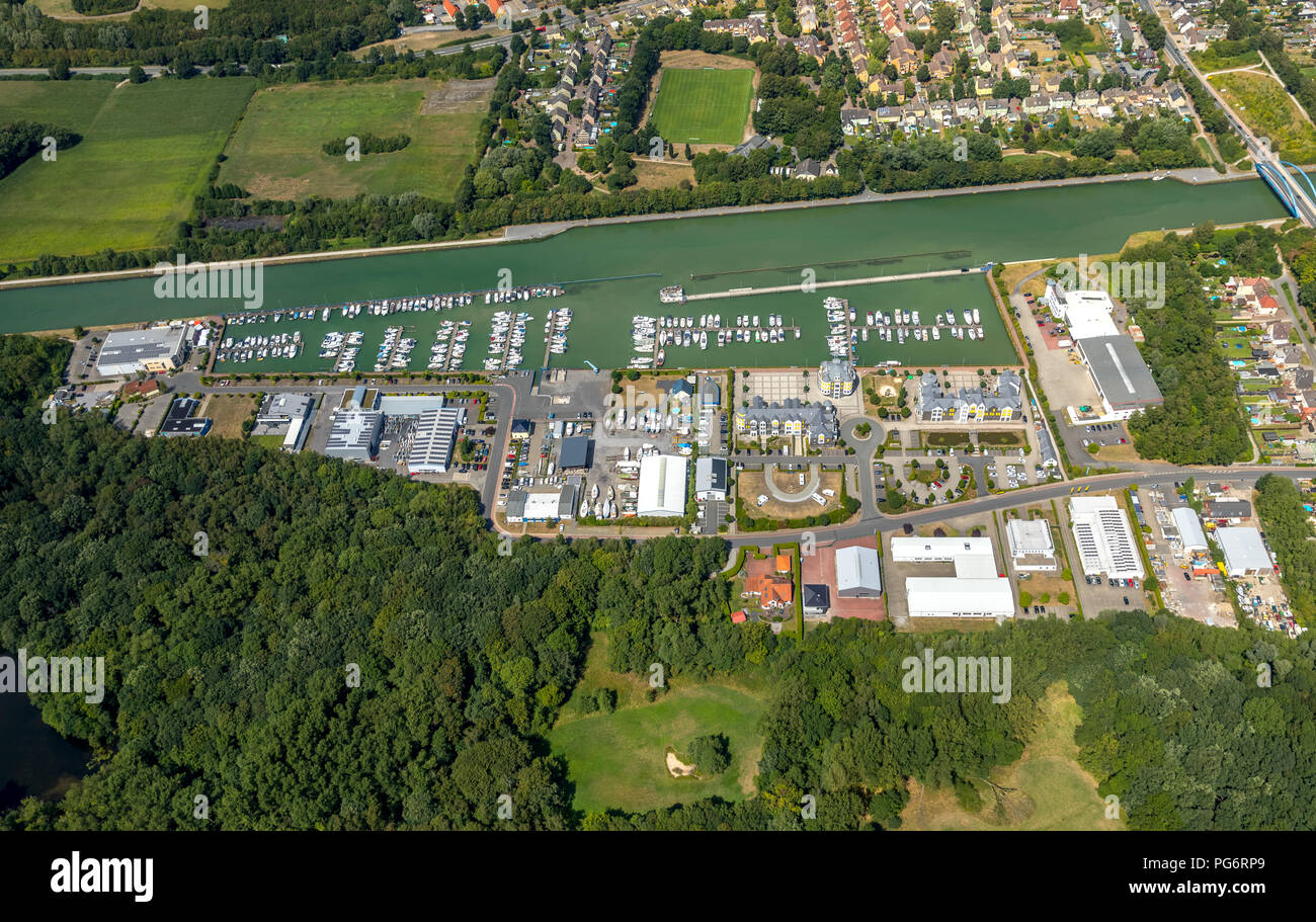 Bergkamen-Rünthe Hafen, Marina Rünthe GmbH & Co.KG, Datteln-Hamm-Kanal ...