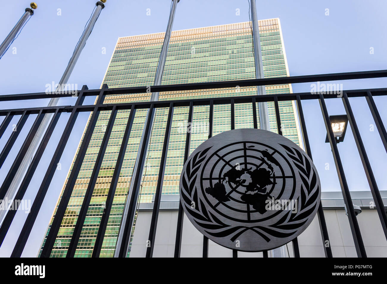 Un Building Logo United Nations Stockfotos und -bilder Kaufen - Alamy