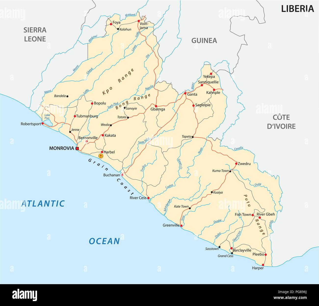 Liberia west africa city -Fotos und -Bildmaterial in hoher Auflösung ...