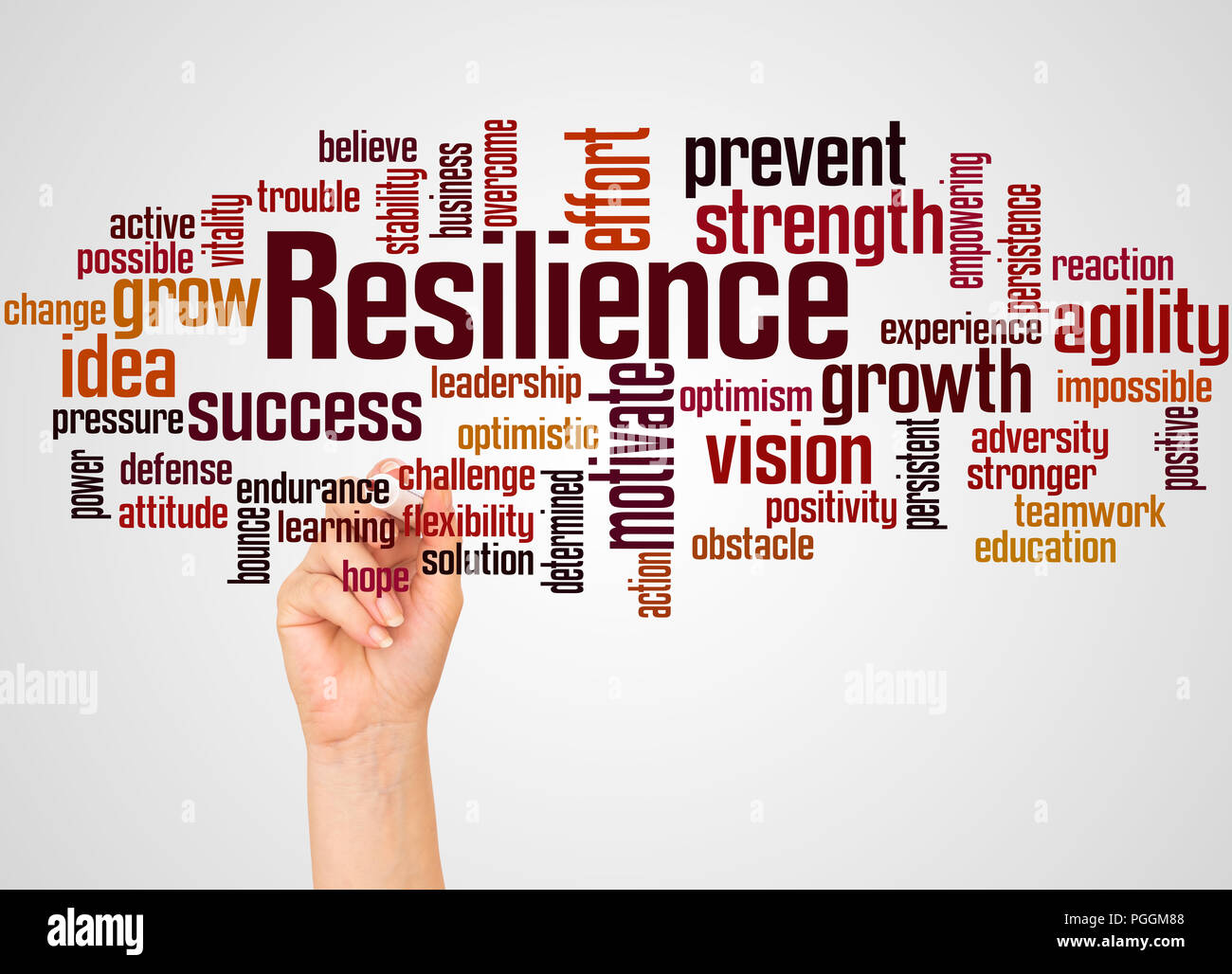 Resilience word cloud concept -Fotos und -Bildmaterial in hoher ...