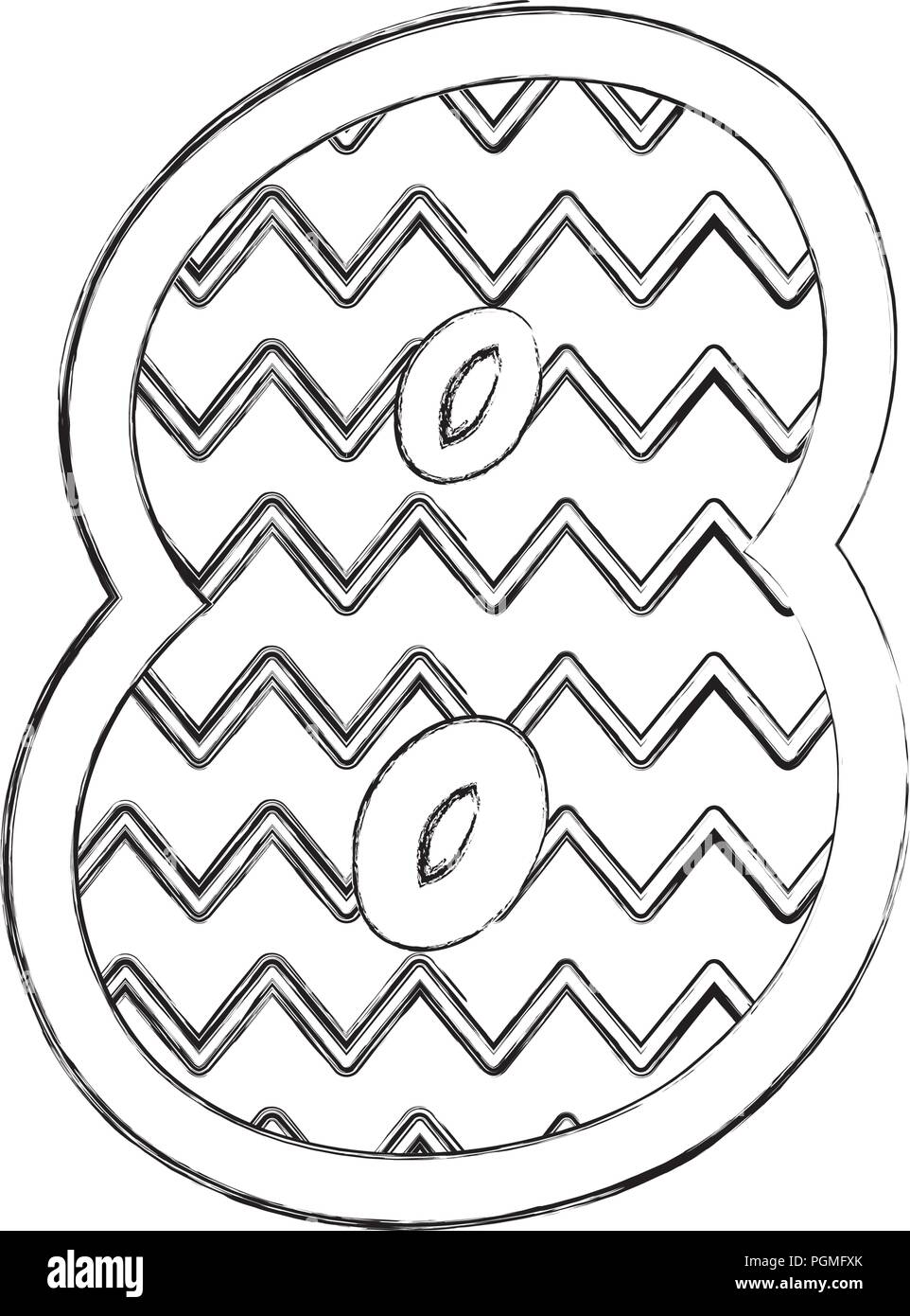 Number eight vector comic style -Fotos und -Bildmaterial in hoher ...