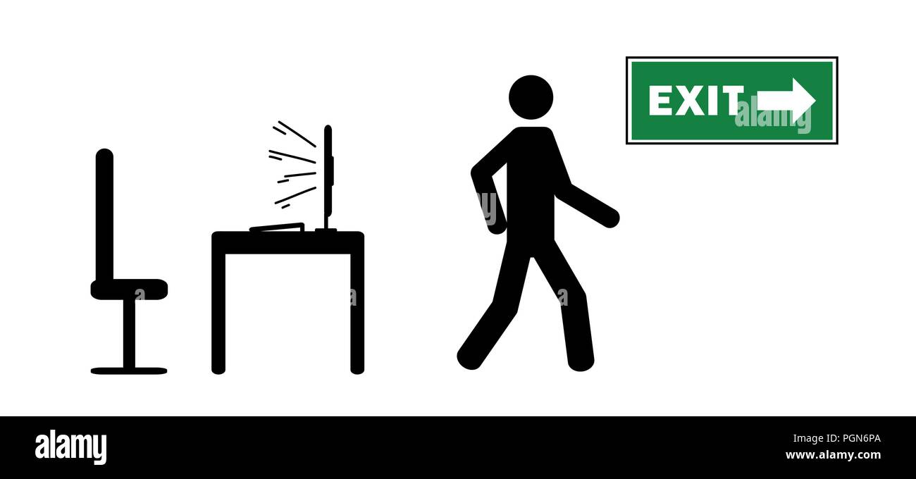 Piktogramm gehender mann -Fotos und -Bildmaterial in hoher Auflösung ...