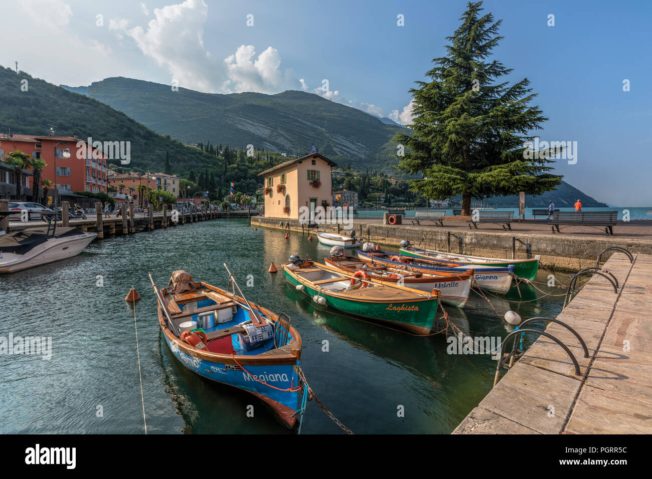 Torbole, Gardasee, Trentino, Italien, Europa Stockfotografie - Alamy