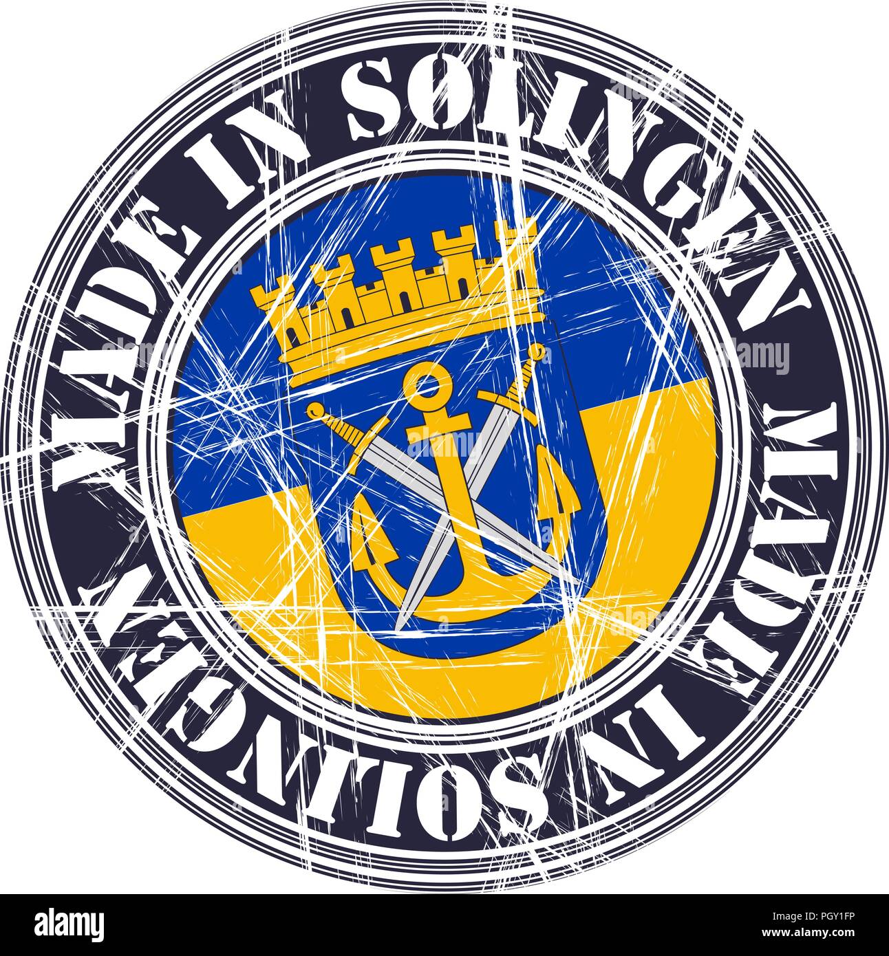 Solingen flagge Stock-Vektorgrafiken kaufen - Alamy