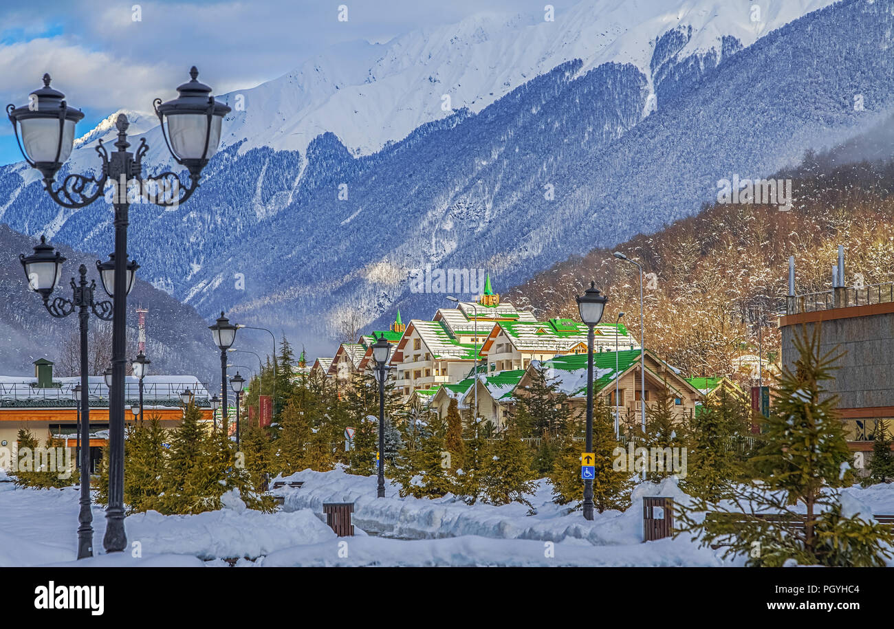 Grand hotel polyana Stockfotos und -bilder Kaufen - Alamy