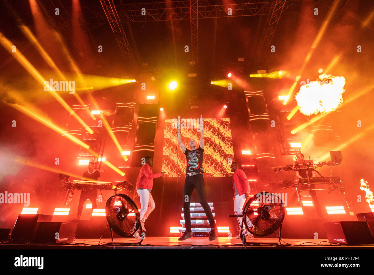 Of the german techno group scooter -Fotos und -Bildmaterial in hoher ...