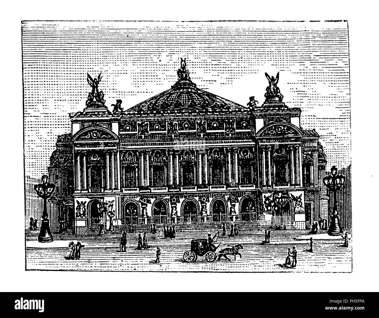 Die neue pariser oper Ausgeschnittene Stockfotos und -bilder - Alamy