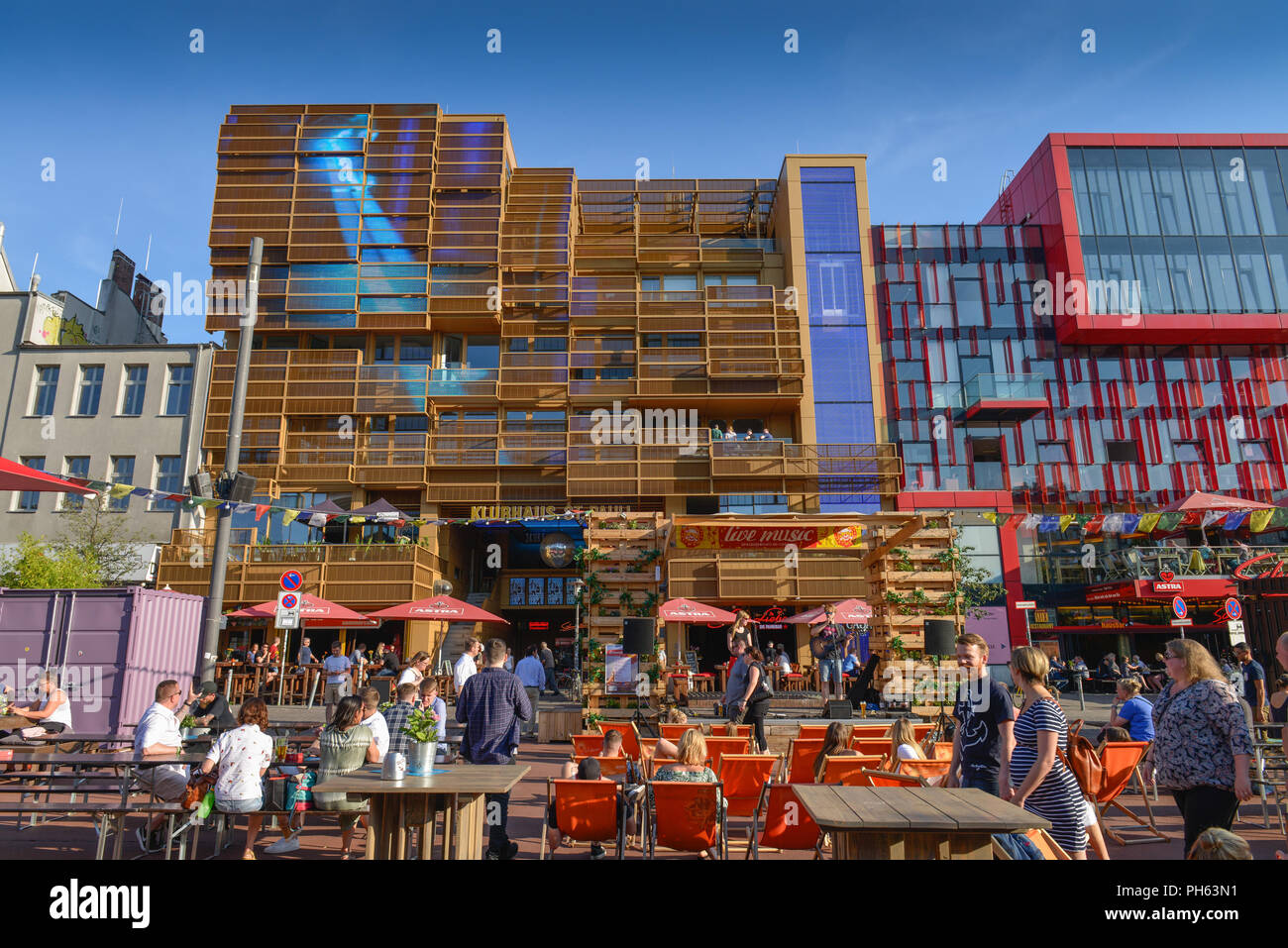 Klubhaus Spielbudenplatz, St. Pauli, Reeperbahn, St. Pauli, Hamburg ...