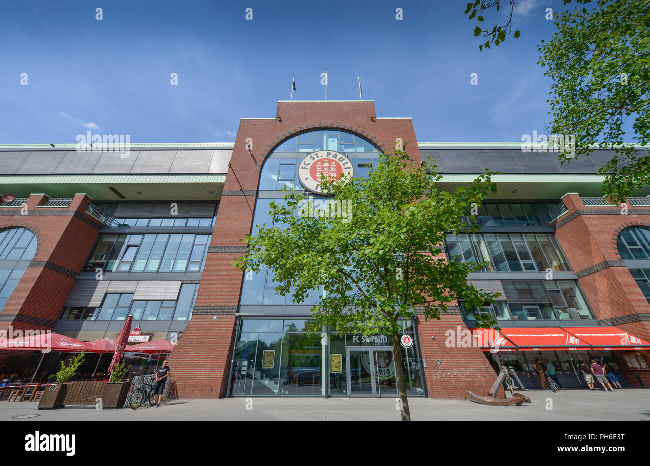 Millerntor-Stadion, St. Pauli, Hamburg, Deutschland Stockfotografie - Alamy