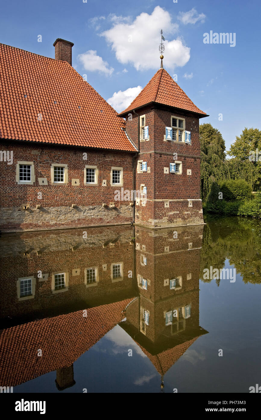 Haus Borg, Wasserburg, Drensteinfurt, Deutschland Stockfotografie - Alamy