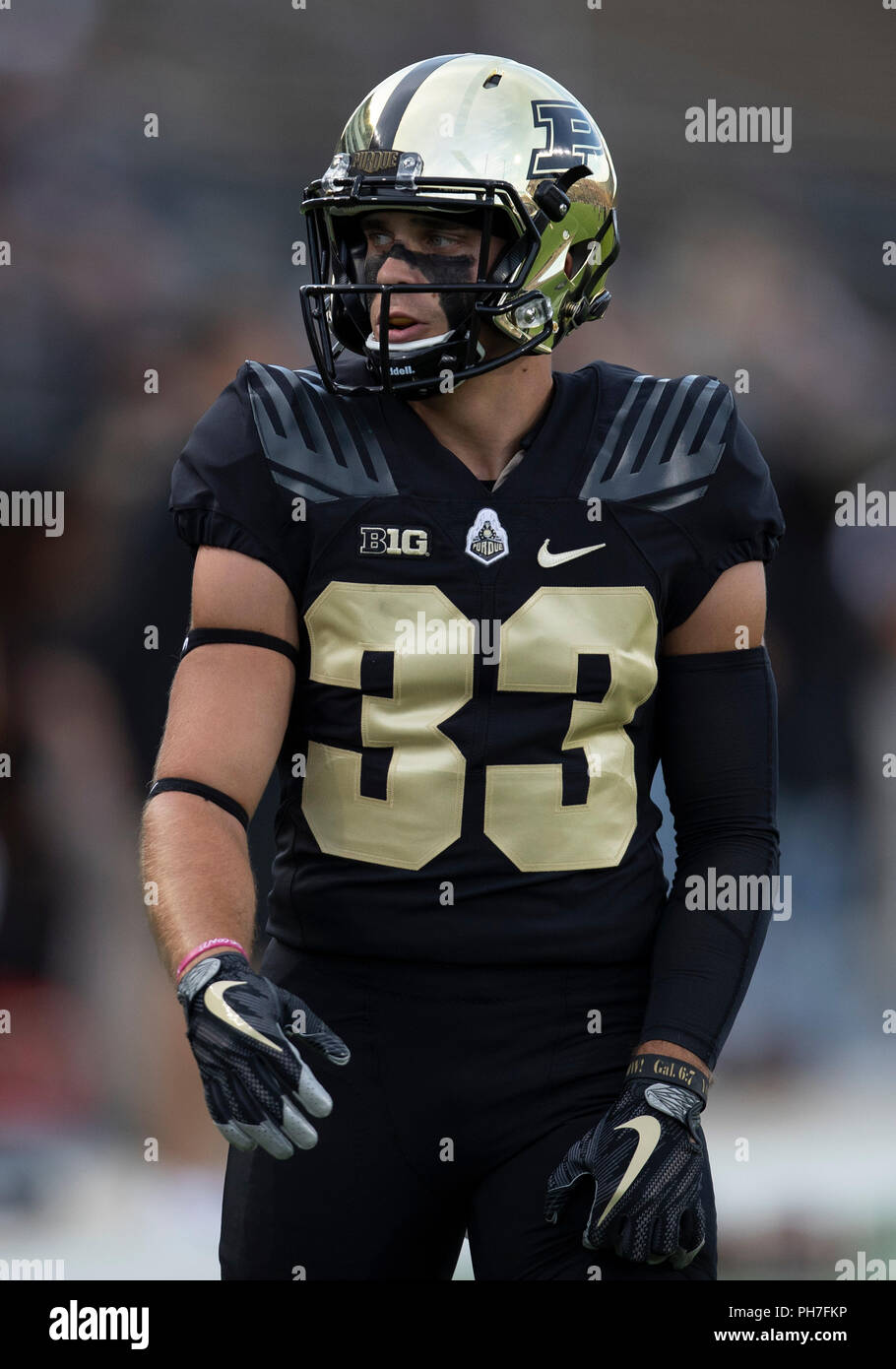 August 30, 2018: Purdue wide receiver Jackson Anthr (33) während der ...