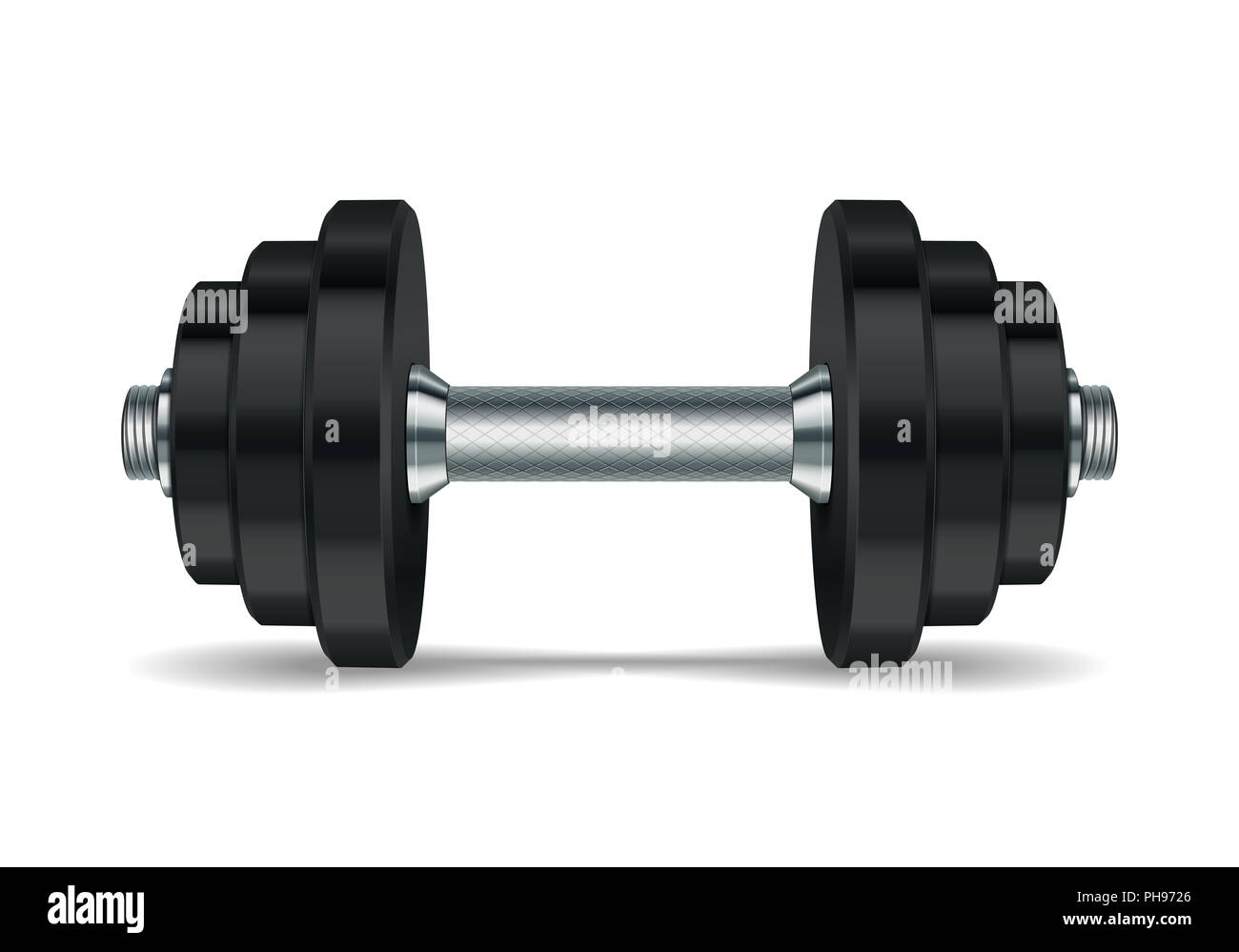 Dumbbell Icon Stockfotos & Dumbbell Icon Bilder - Alamy