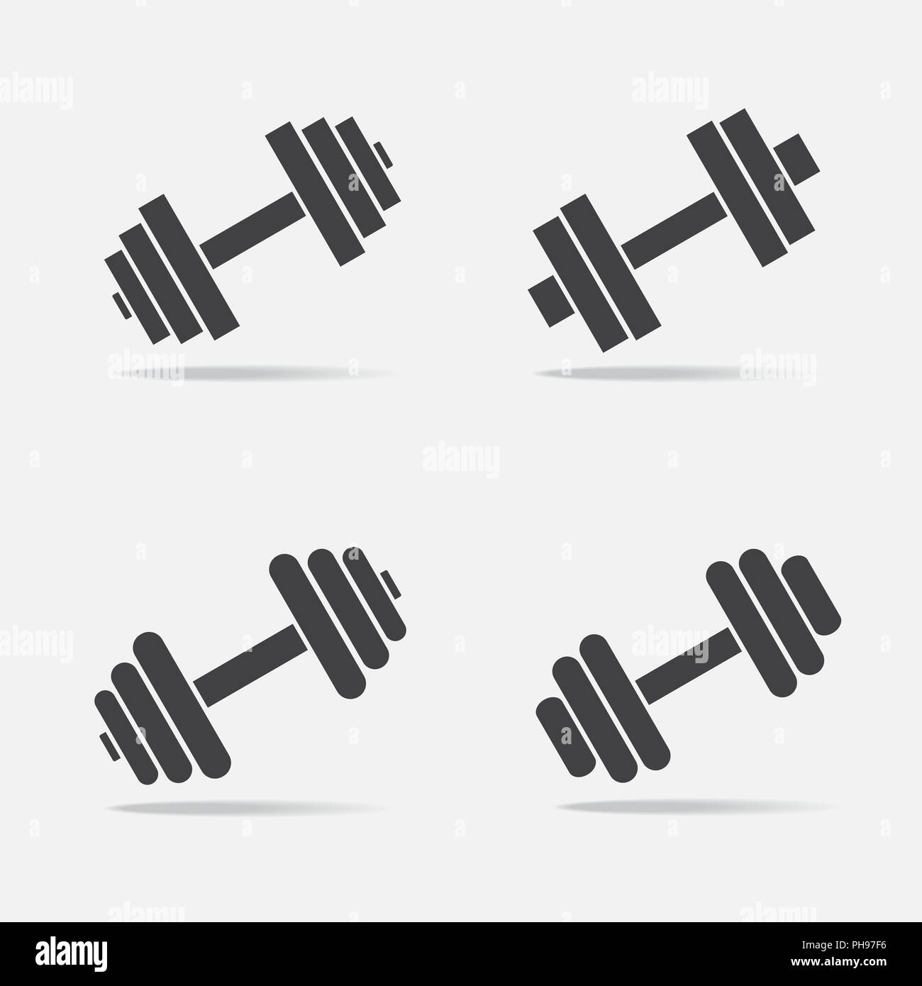 Hantel vektor -Fotos und -Bildmaterial in hoher Auflösung – Alamy