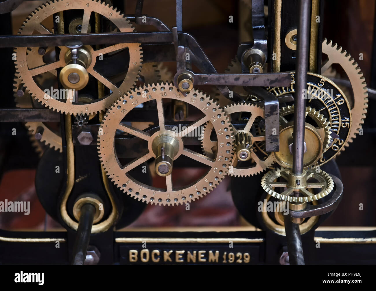Clockwork parts -Fotos und -Bildmaterial in hoher Auflösung – Alamy