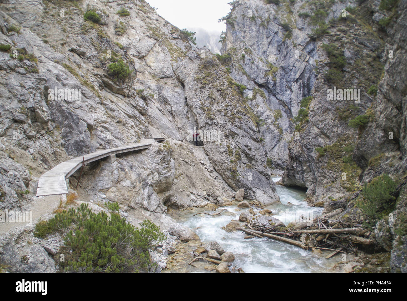 Gleirsch Schlucht Stockfotos und -bilder Kaufen - Alamy