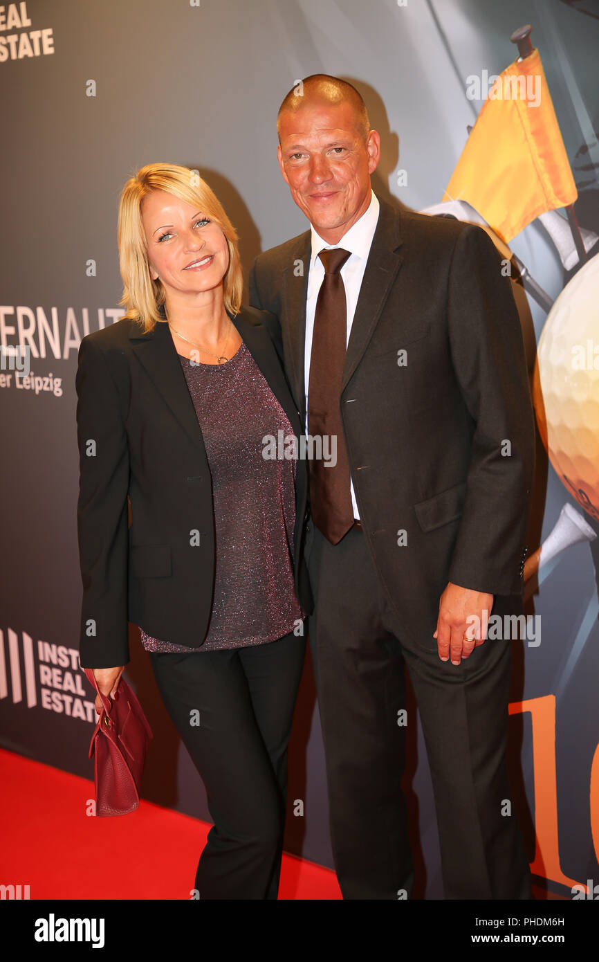 Christian Ziege und Frau Pia Stockfotografie - Alamy