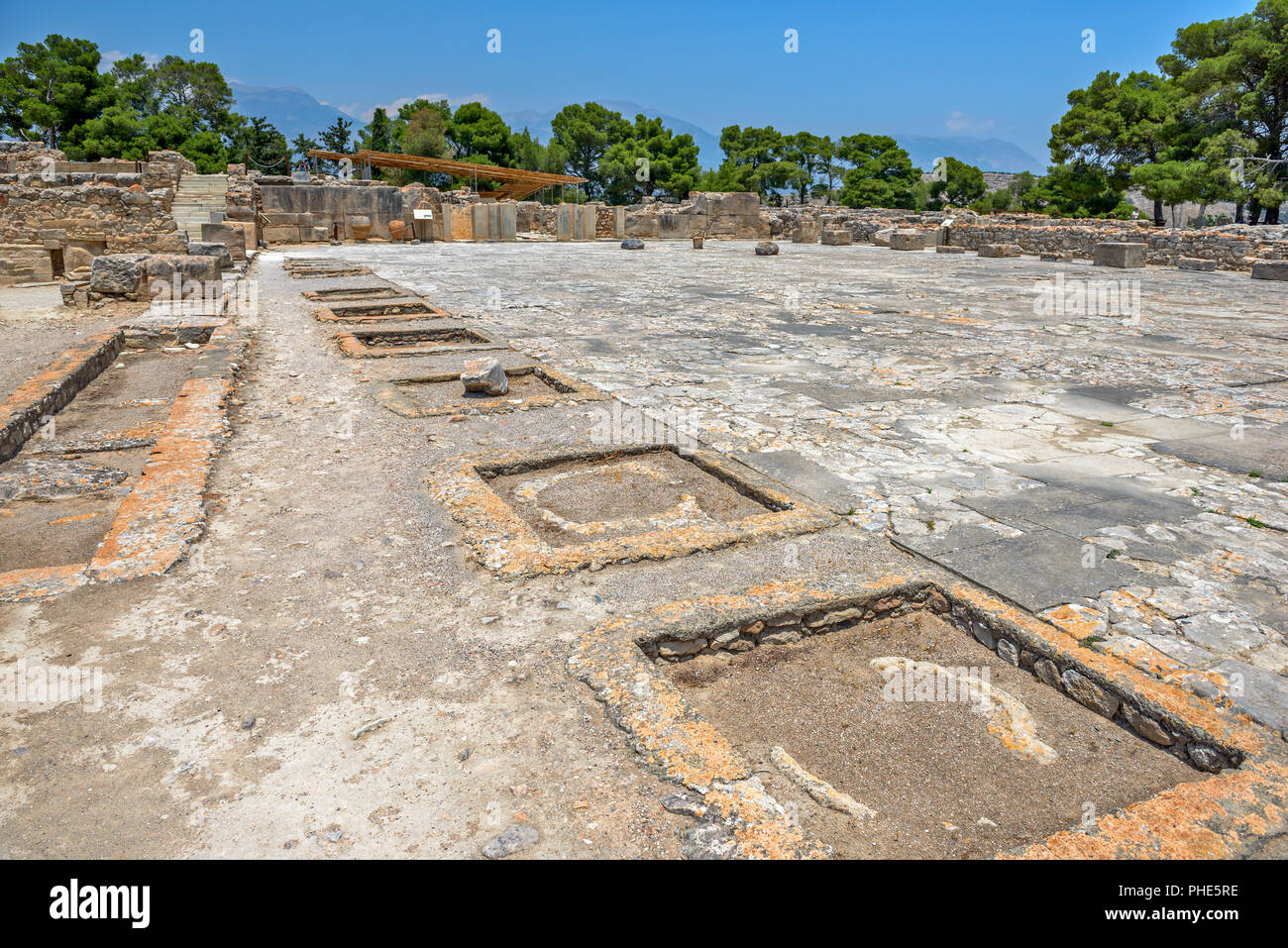Phaestos palast von minoan kreta -Fotos und -Bildmaterial in hoher ...