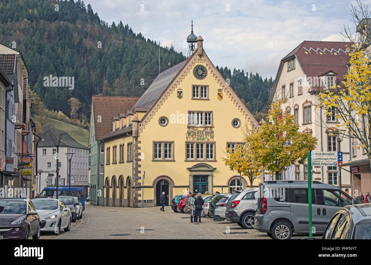 Ruins Hornberg Castle Black Forest Stockfotos & Ruins Hornberg Castle ...