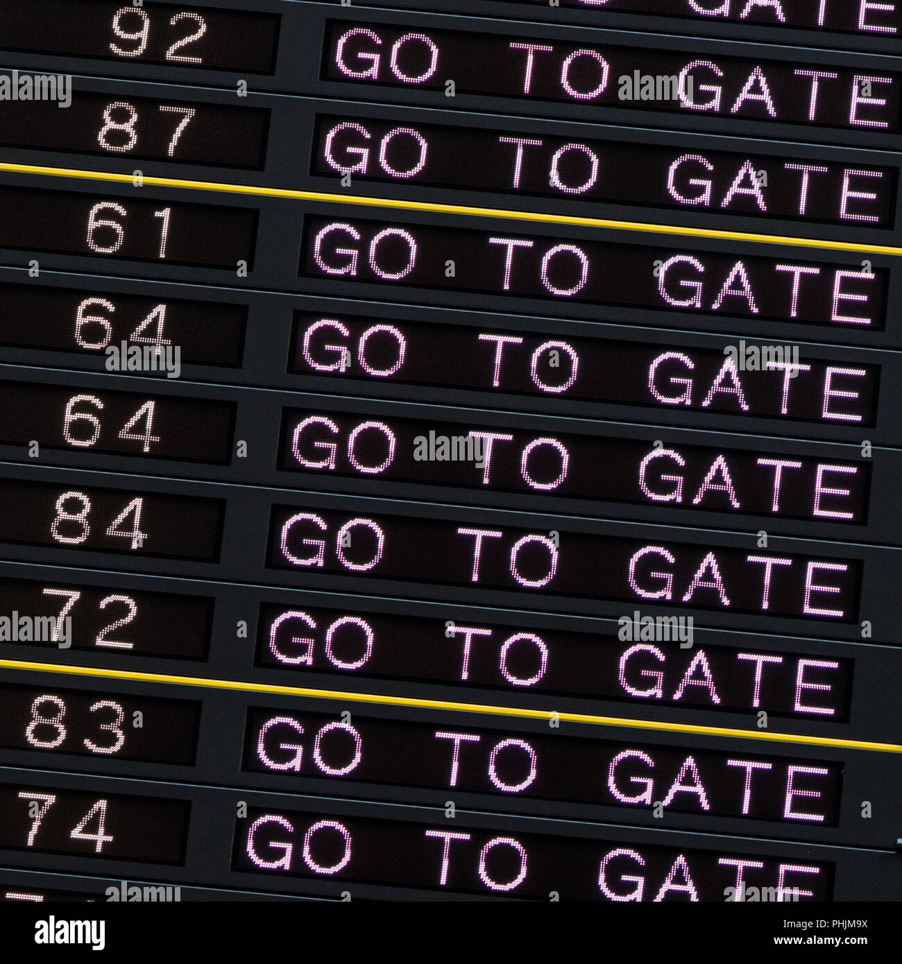 Gate board -Fotos und -Bildmaterial in hoher Auflösung – Alamy