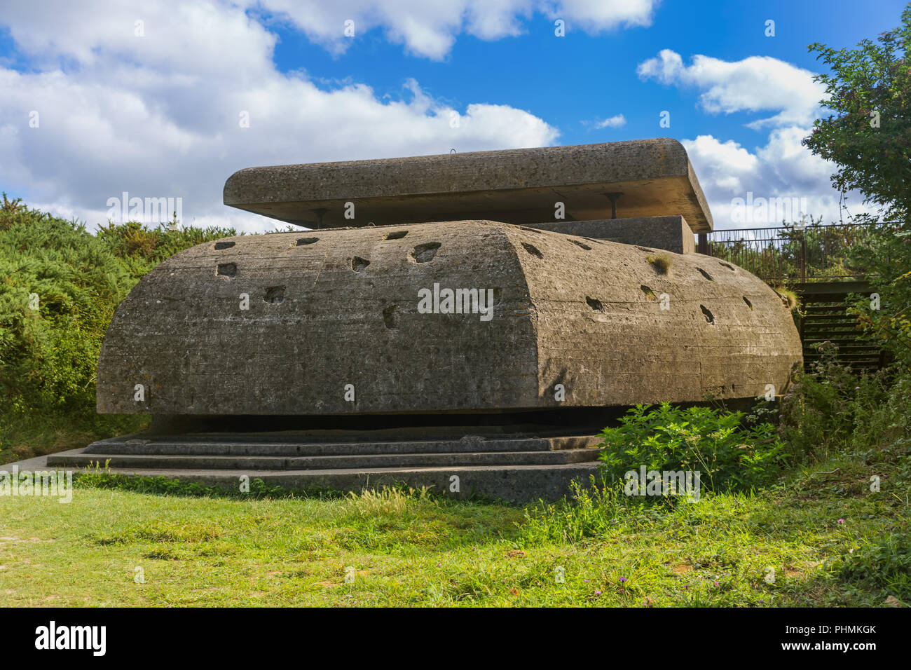 German artillery normandy invasion bunker -Fotos und -Bildmaterial in ...