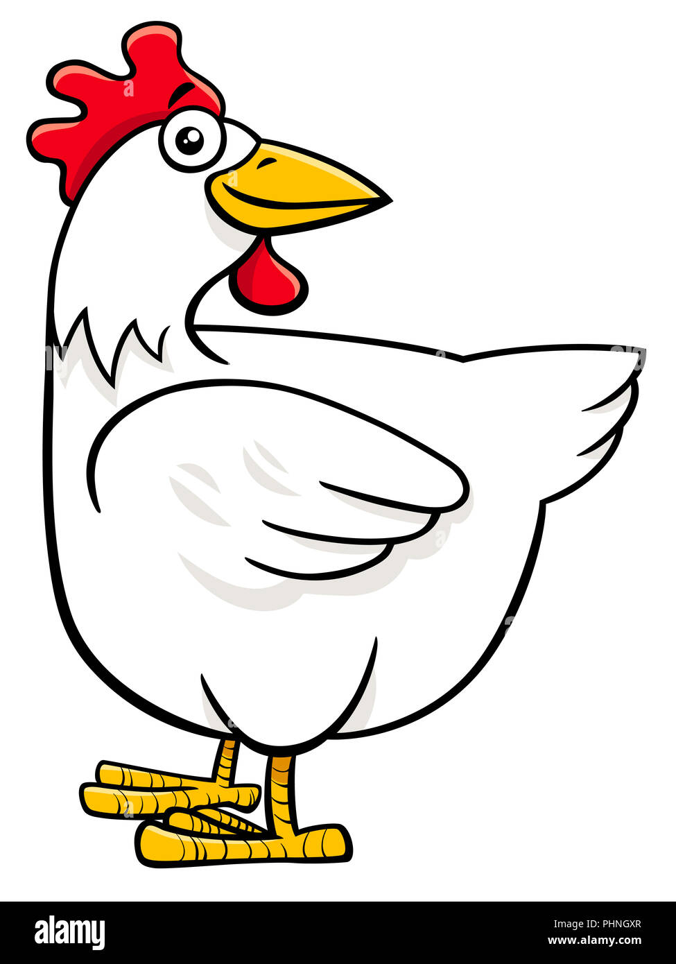Chicken cartoon -Fotos und -Bildmaterial in hoher Auflösung – Alamy