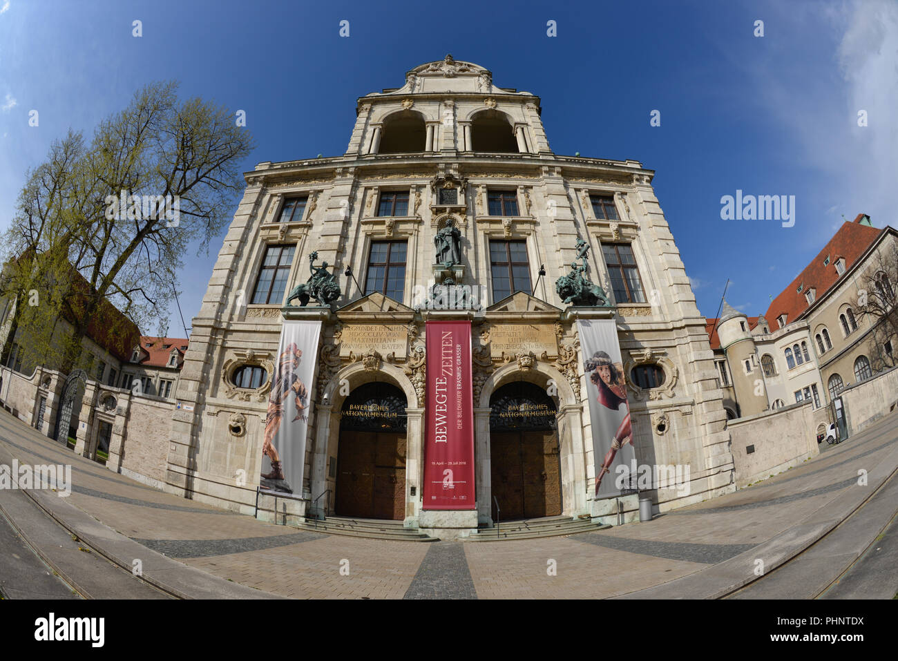 Bayerisches Nationalmuseum, Prinzregentenstraße, Muenchen, Bayern, Deutschland Stockfotografie ...