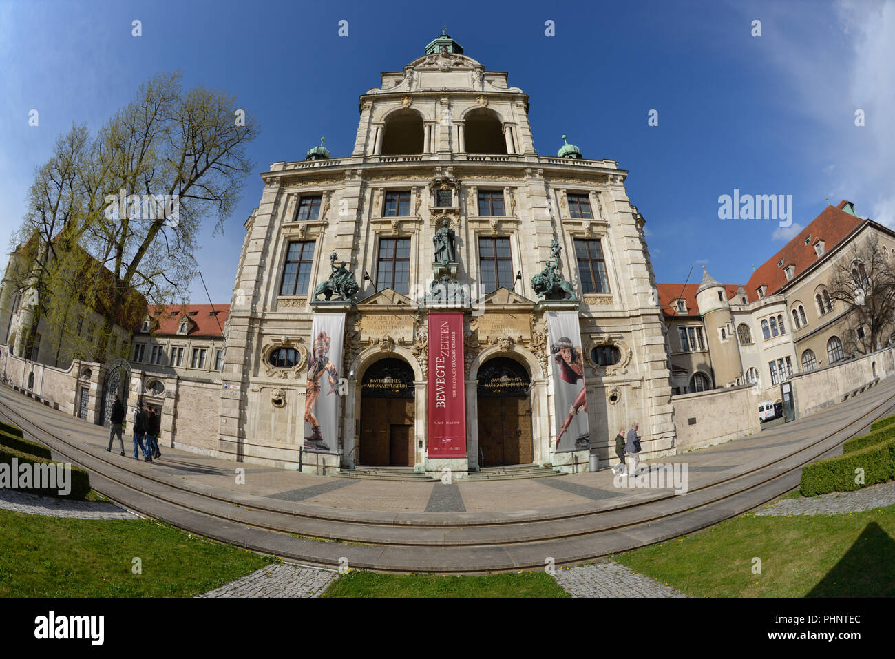 Bayerisches Nationalmuseum, Prinzregentenstraße, Muenchen, Bayern, Deutschland Stockfotografie ...