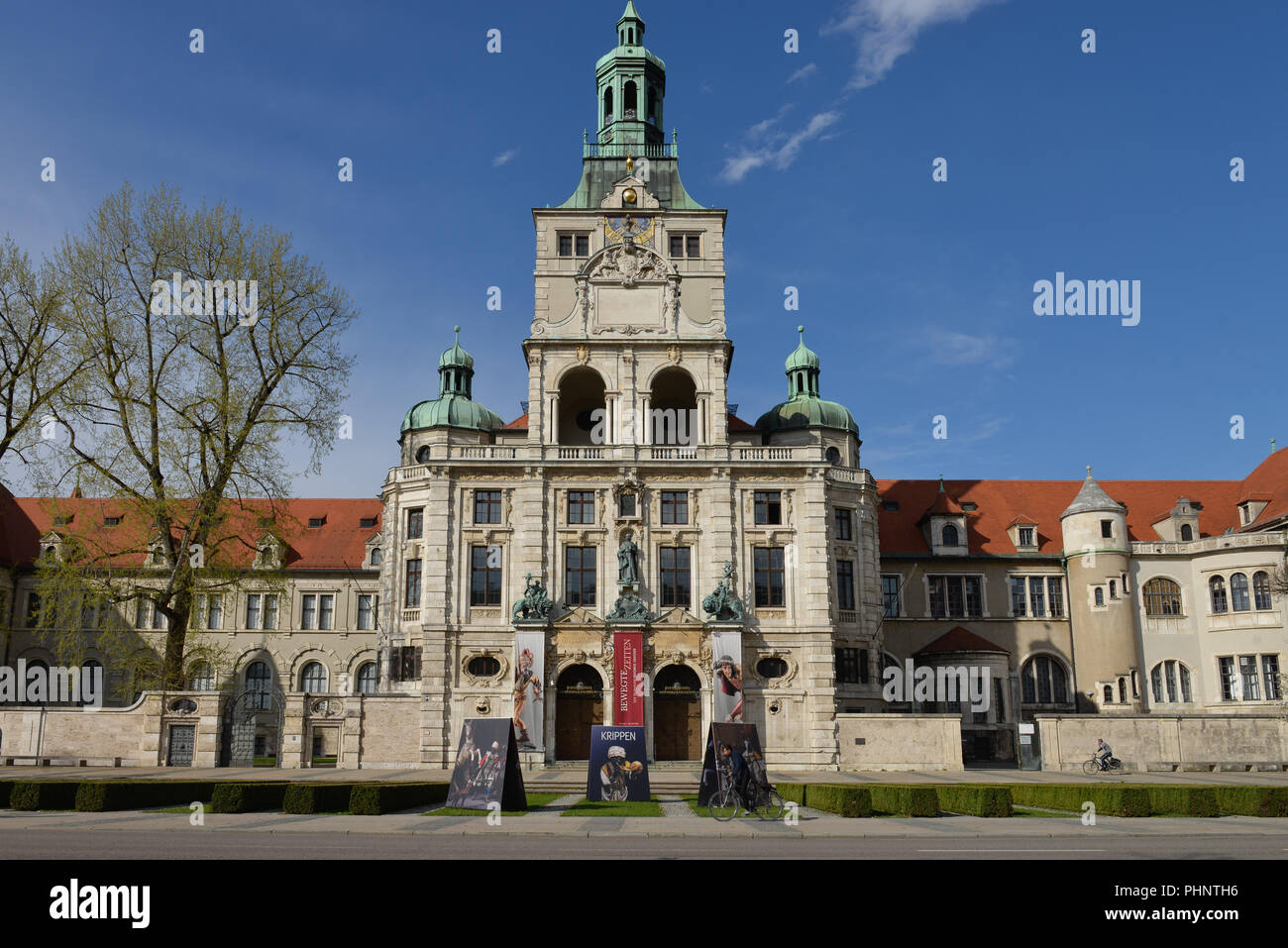 Bayerisches Nationalmuseum, Prinzregentenstraße, Muenchen, Bayern, Deutschland Stockfotografie ...