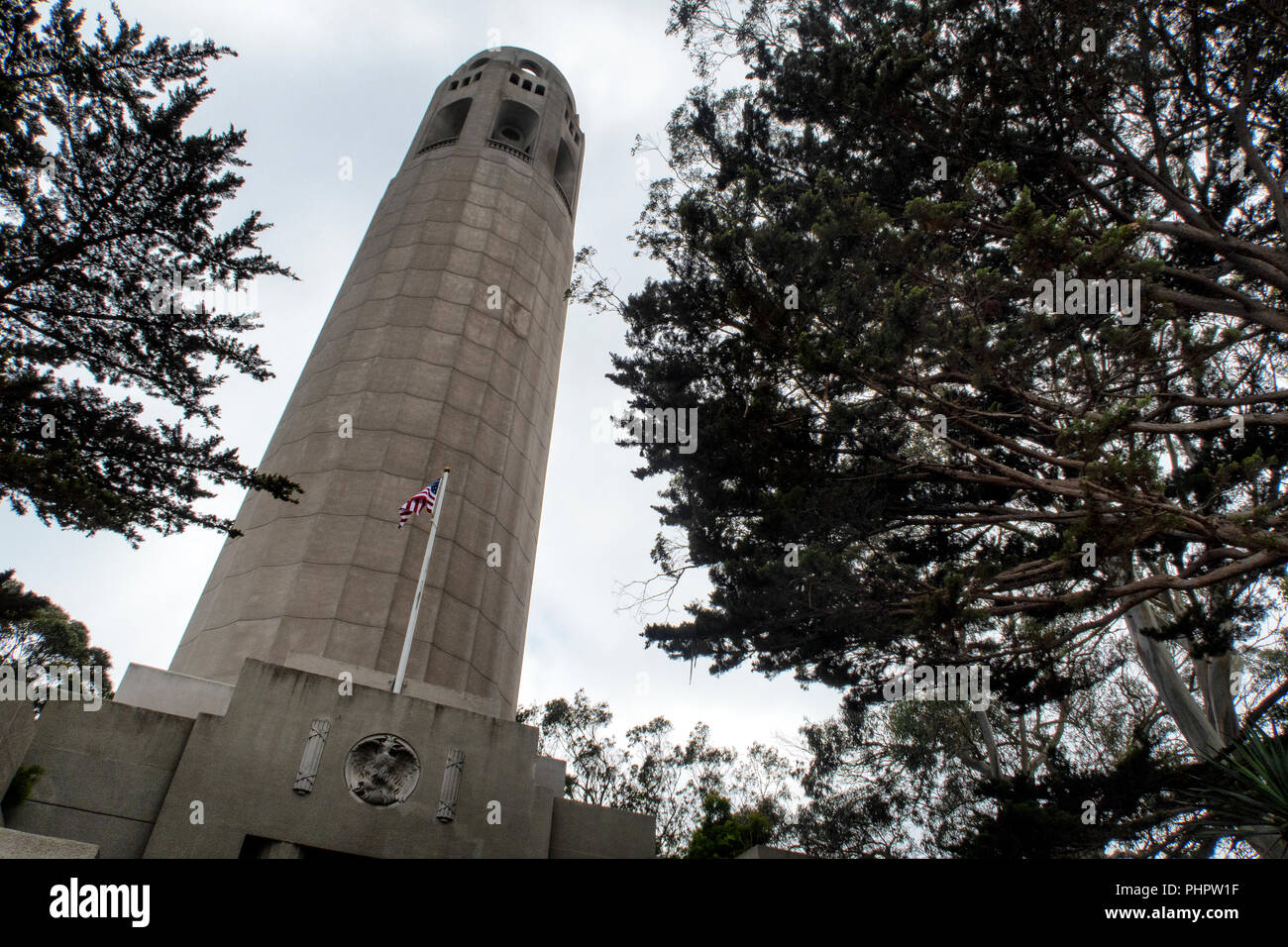 Coit tower park -Fotos und -Bildmaterial in hoher Auflösung – Alamy