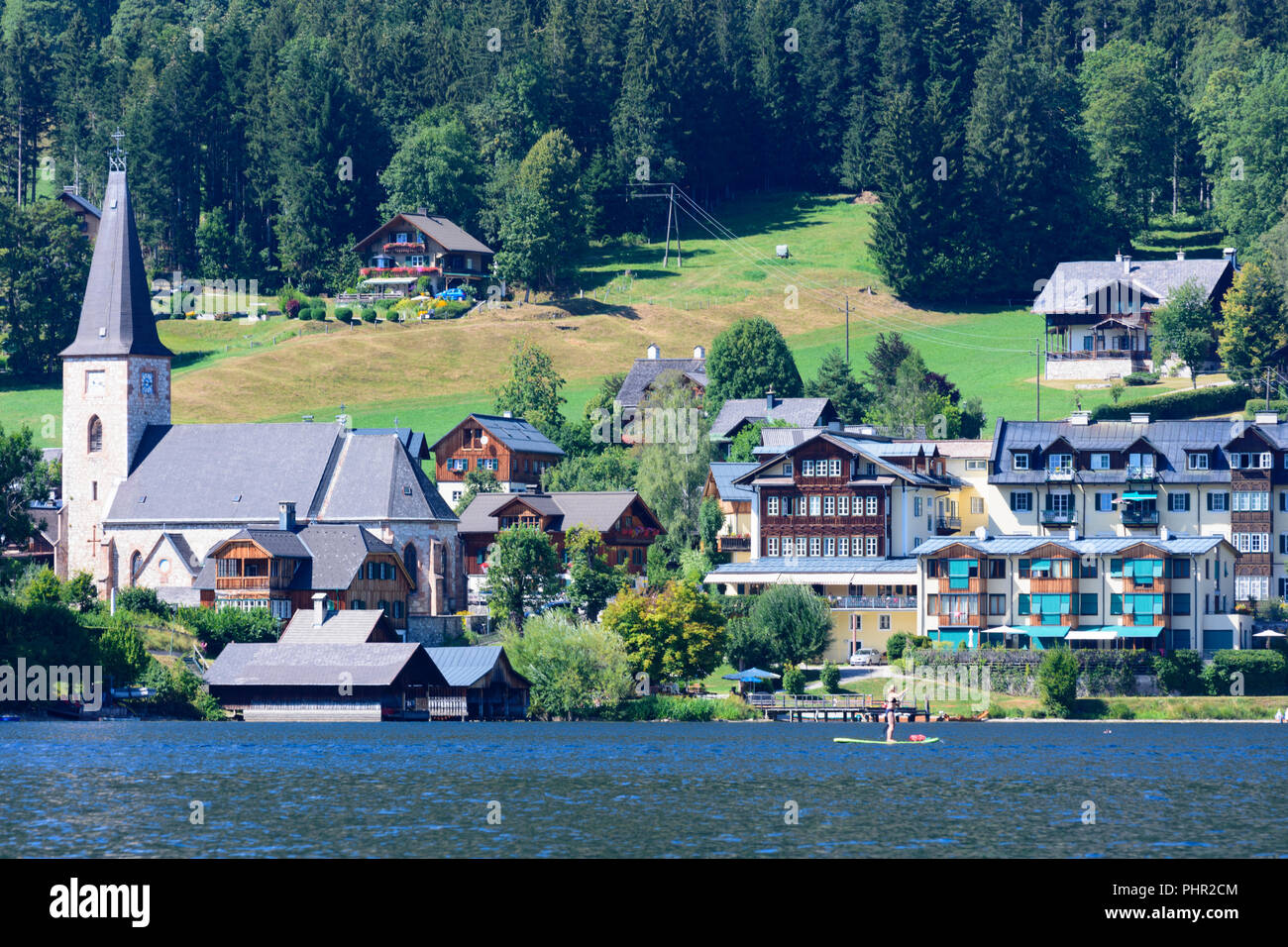 Altaussee: Altausseer See sehen, Kirche Altaussee, Ausseerland ...