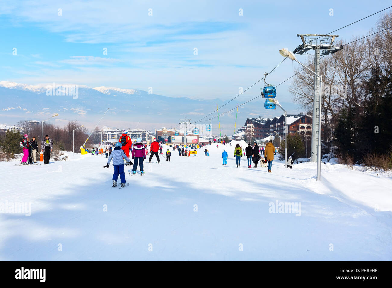 Bansko Resort Stockfotos und -bilder Kaufen - Alamy