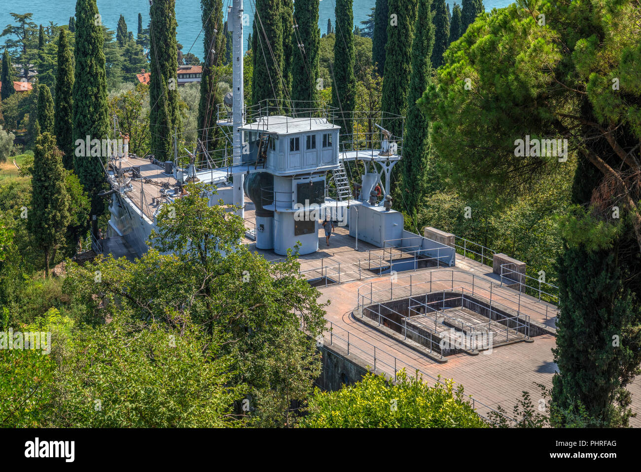 Vittoriale degli Italiani, Gardone Riviera, Gardasee, Lombardei, Italien, Europa Stockfotografie ...