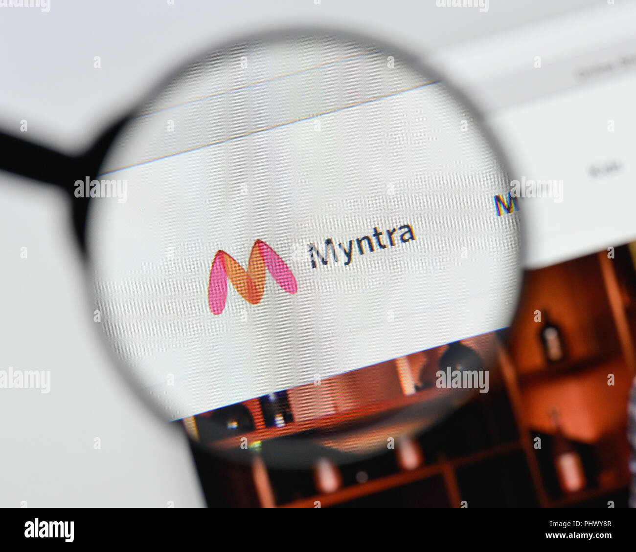 Myntra logo -Fotos und -Bildmaterial in hoher Auflösung – Alamy