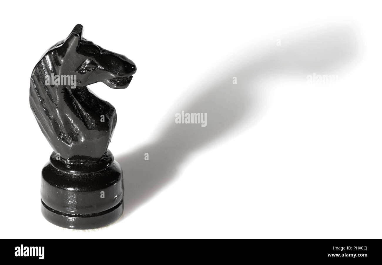 Pferd schachfigur Ausgeschnittene Stockfotos und -bilder - Alamy