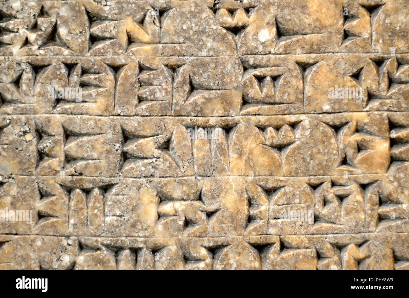 Cuneiform Writing Stockfotos und -bilder Kaufen - Alamy