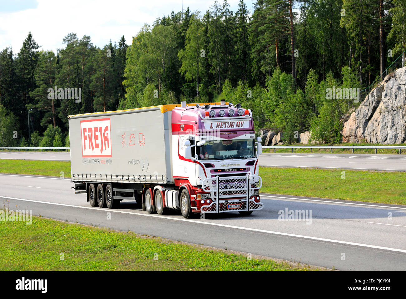 Freja logistik lkw -Fotos und -Bildmaterial in hoher Auflösung – Alamy