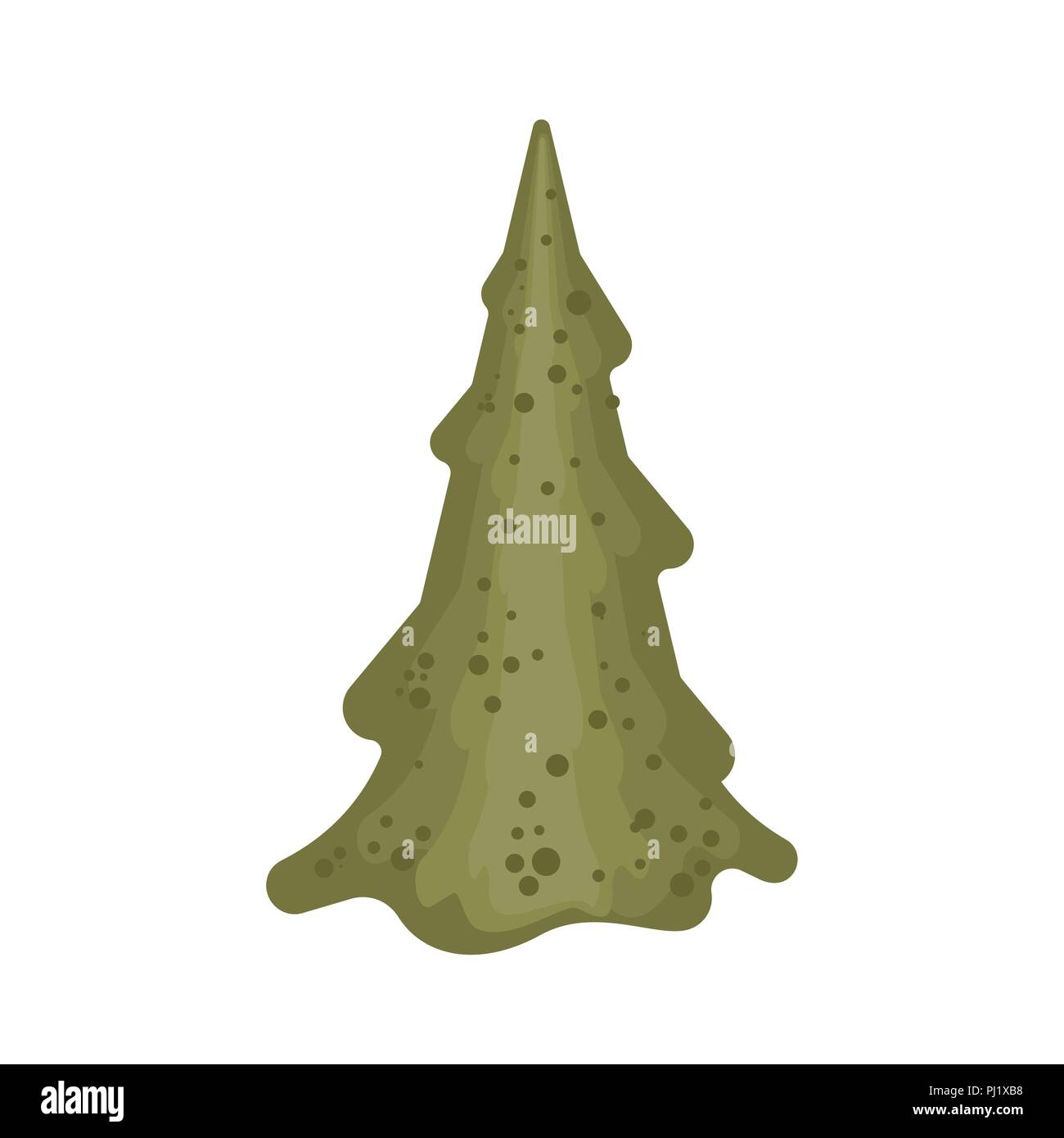Erbrechen isoliert. Puke Vector Illustration. Würgegefühl Cartoon ...