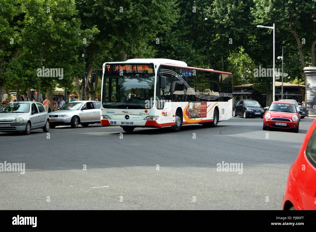 Mercedes-Benz Citaro Nr. 9141 von Aix-en-Bus in Aix-en-Provence ...
