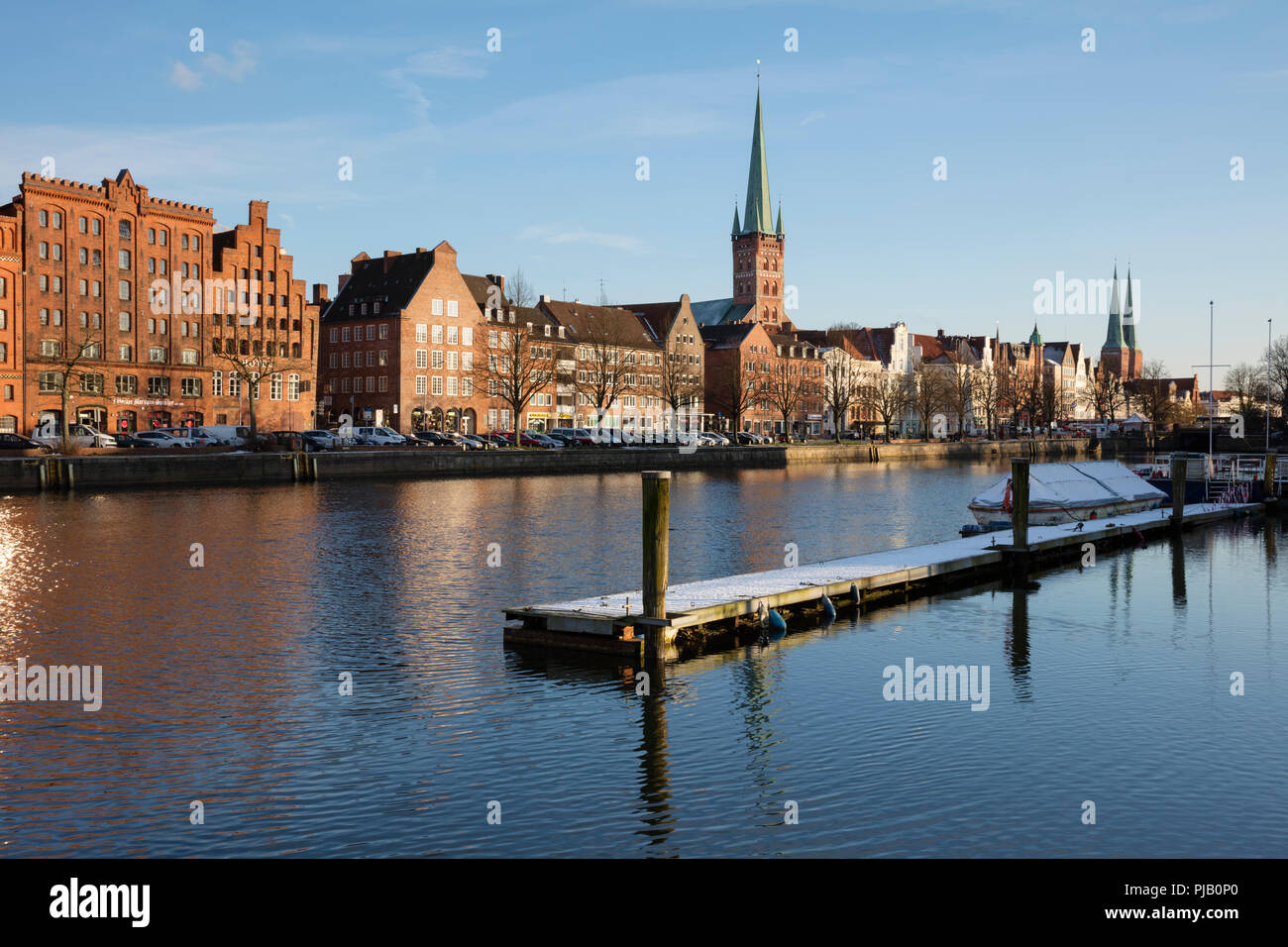 Altstadt von Lübeck, Lübeck, Schleswig-Holstein, Deutschland, Europa ...