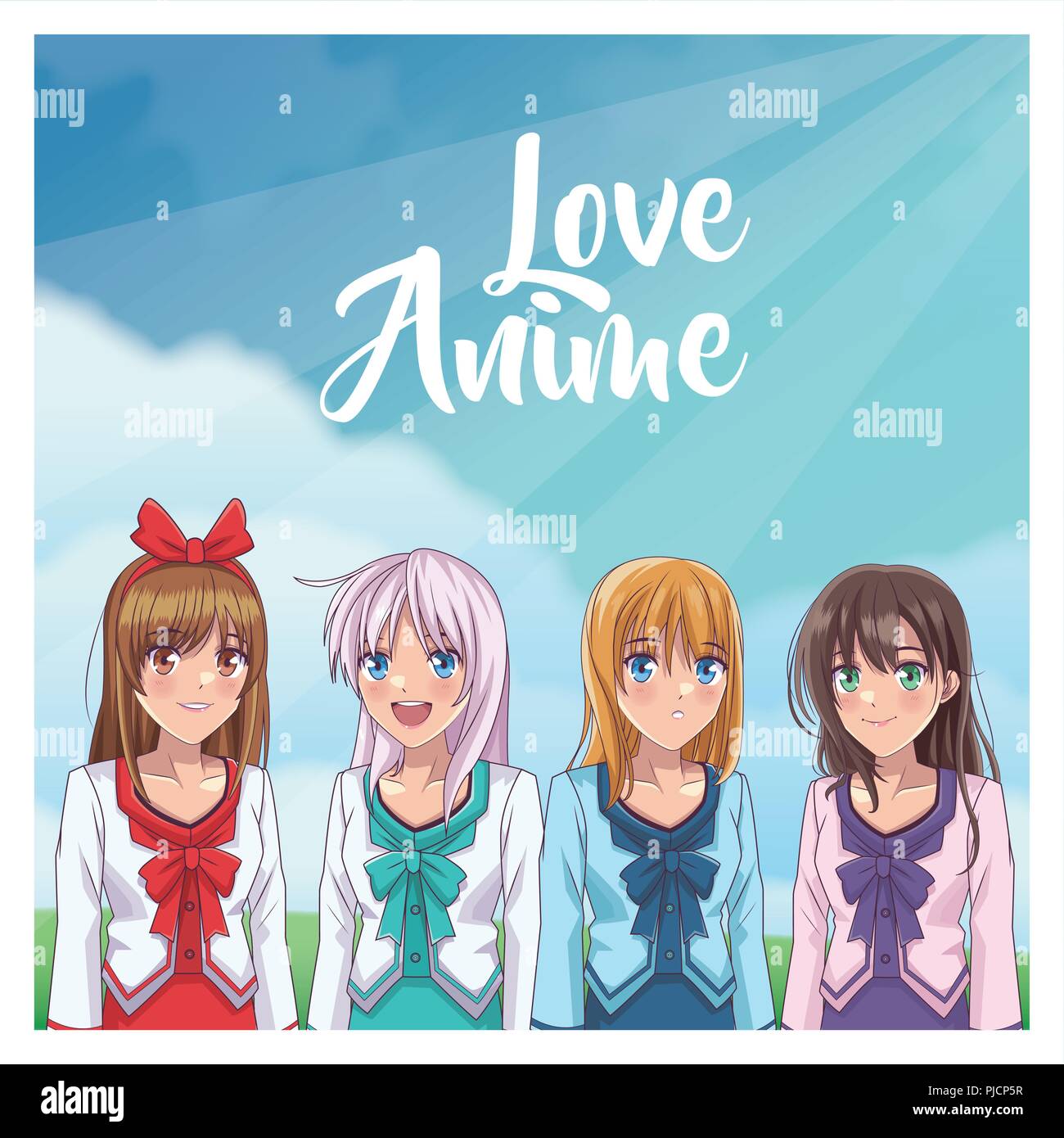 Blaue augen gras Stock-Vektorgrafiken kaufen - Alamy